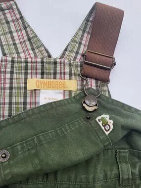 Gymboree | Bottoms | Vtg Gymboree Petting Zoo Line 62m Boys Overalls ...